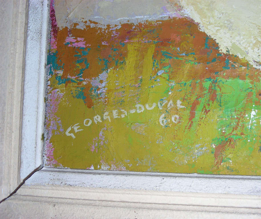 Large 1960s Painting by George Duval at 1stDibs | duval painter, duval ...