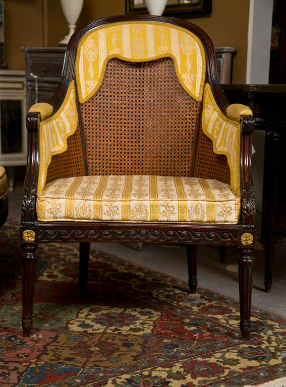 French Louis XIV Style Two-Piece Chaise at 1stDibs