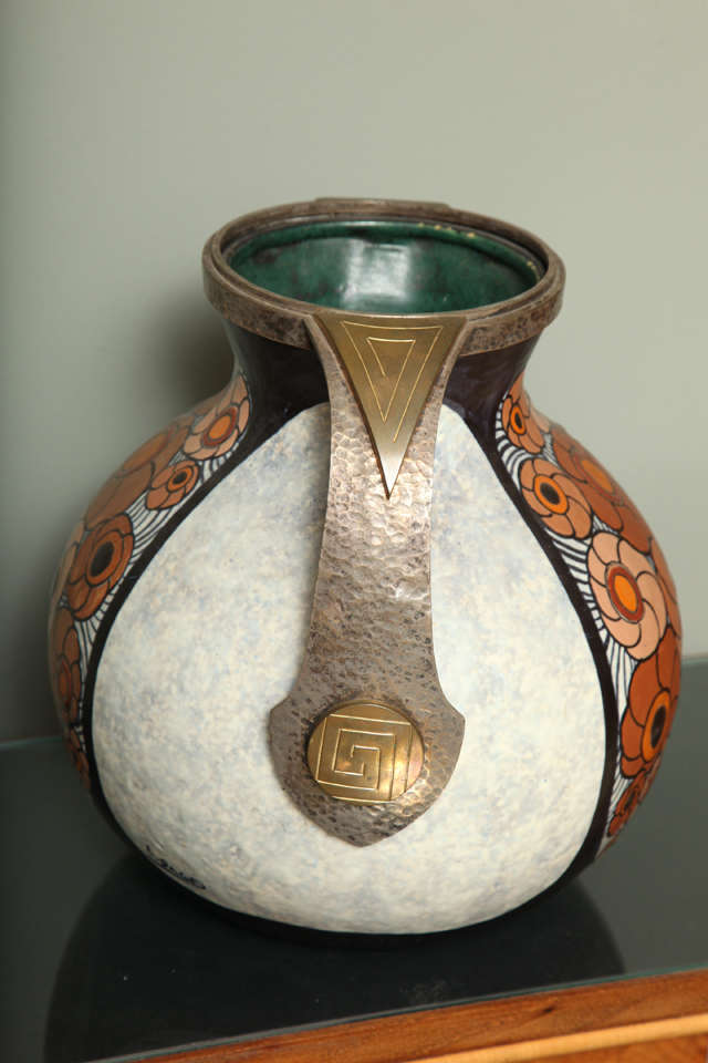 French Art Deco Pottery Nature Inspired Pottery Decorating