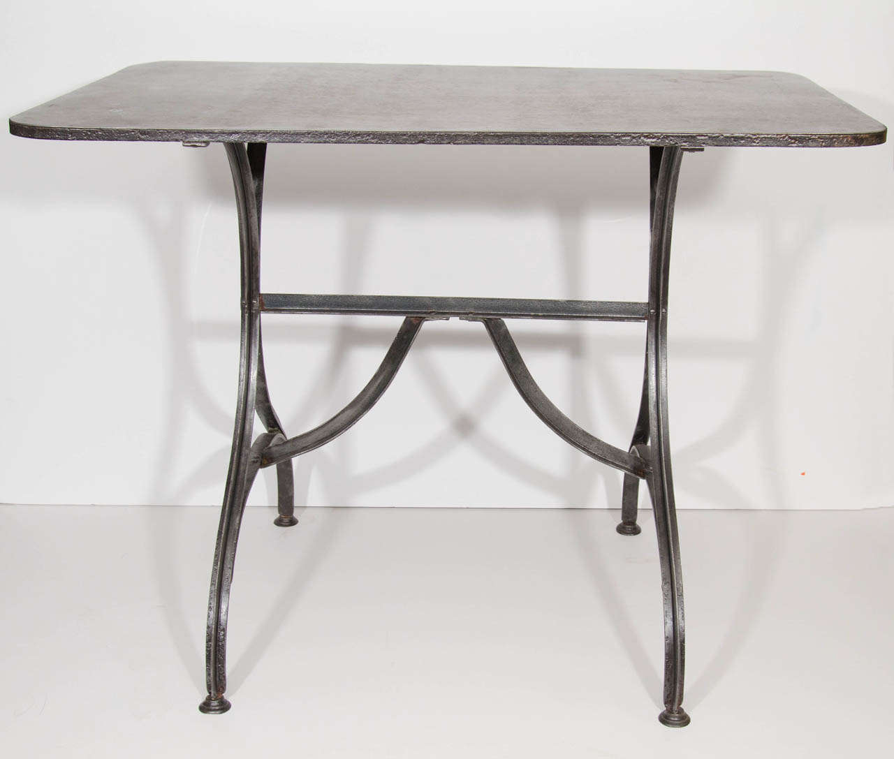 French Metal Bistro Table For Sale at 1stDibs