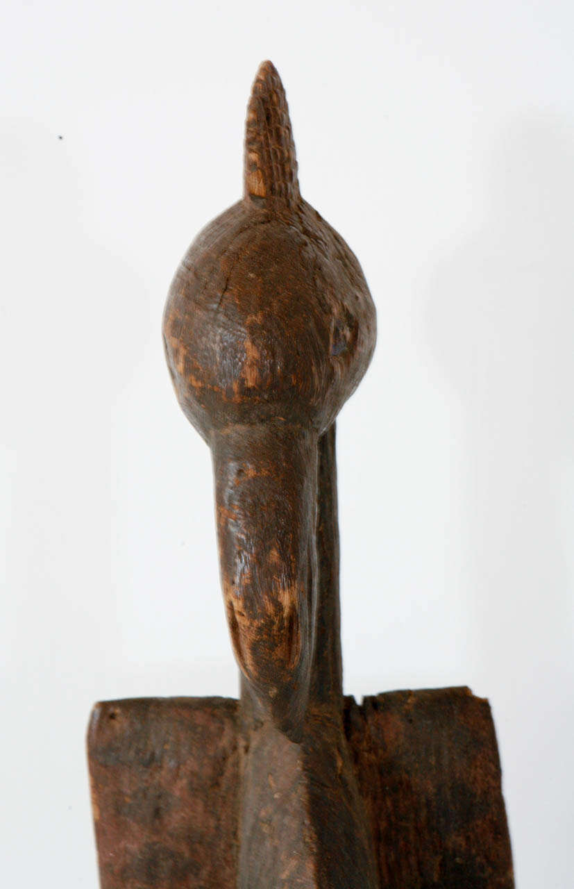Carved African Folk Art Senufo Bird Statue at 1stDibs | african bird ...