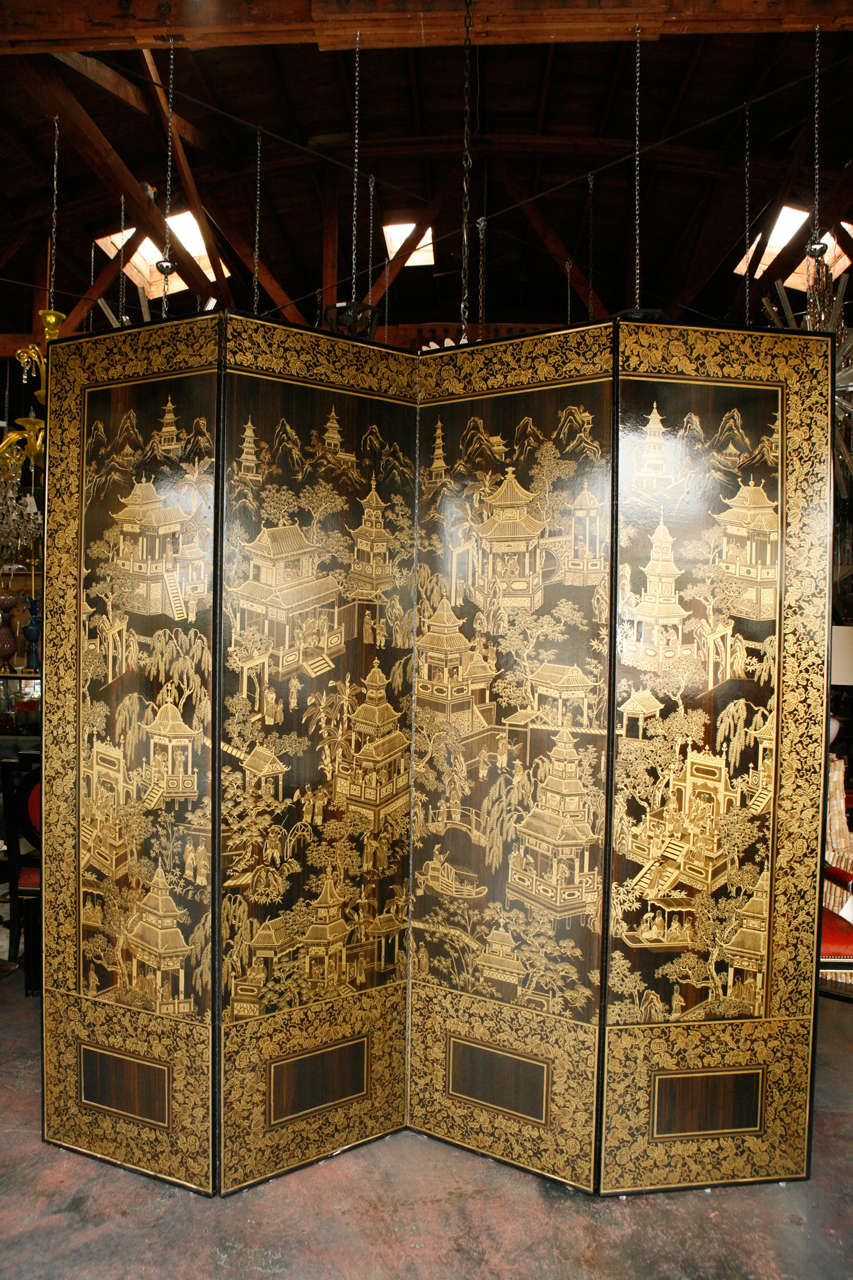 Fine Robert Crowder Screen at 1stDibs
