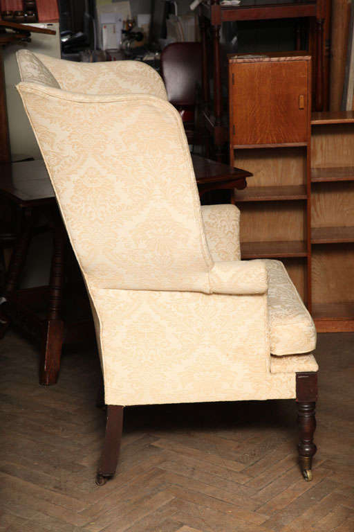 American Federal Wing Chair at 1stDibs