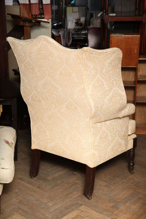 American Federal Wing Chair at 1stDibs