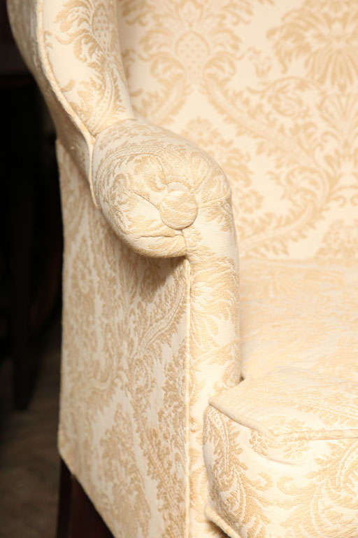 American Federal Wing Chair at 1stDibs