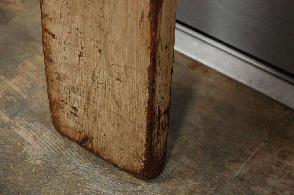 Oversize Vintage Wood Level at 1stDibs