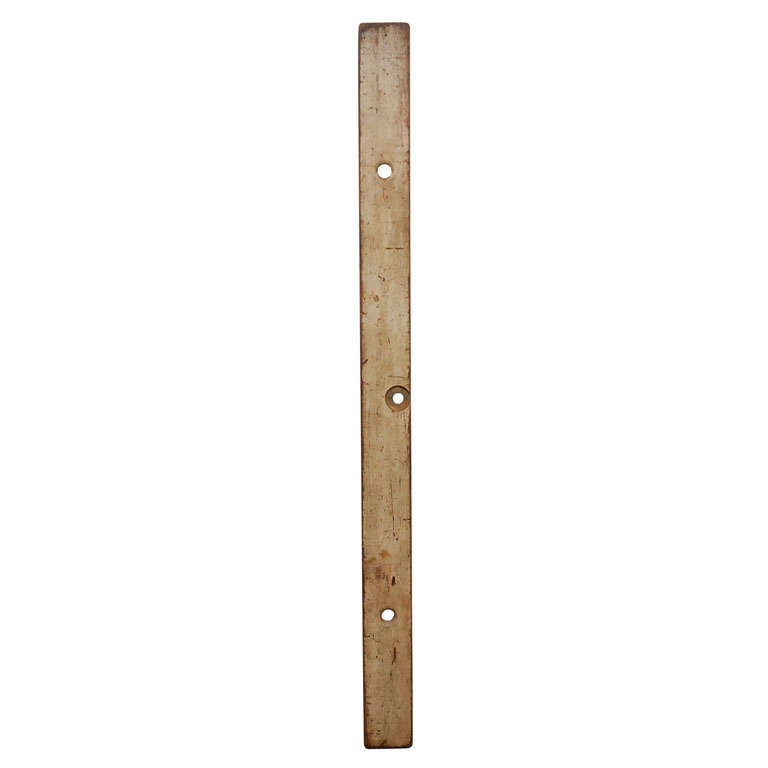 Oversize Vintage Wood Level at 1stDibs