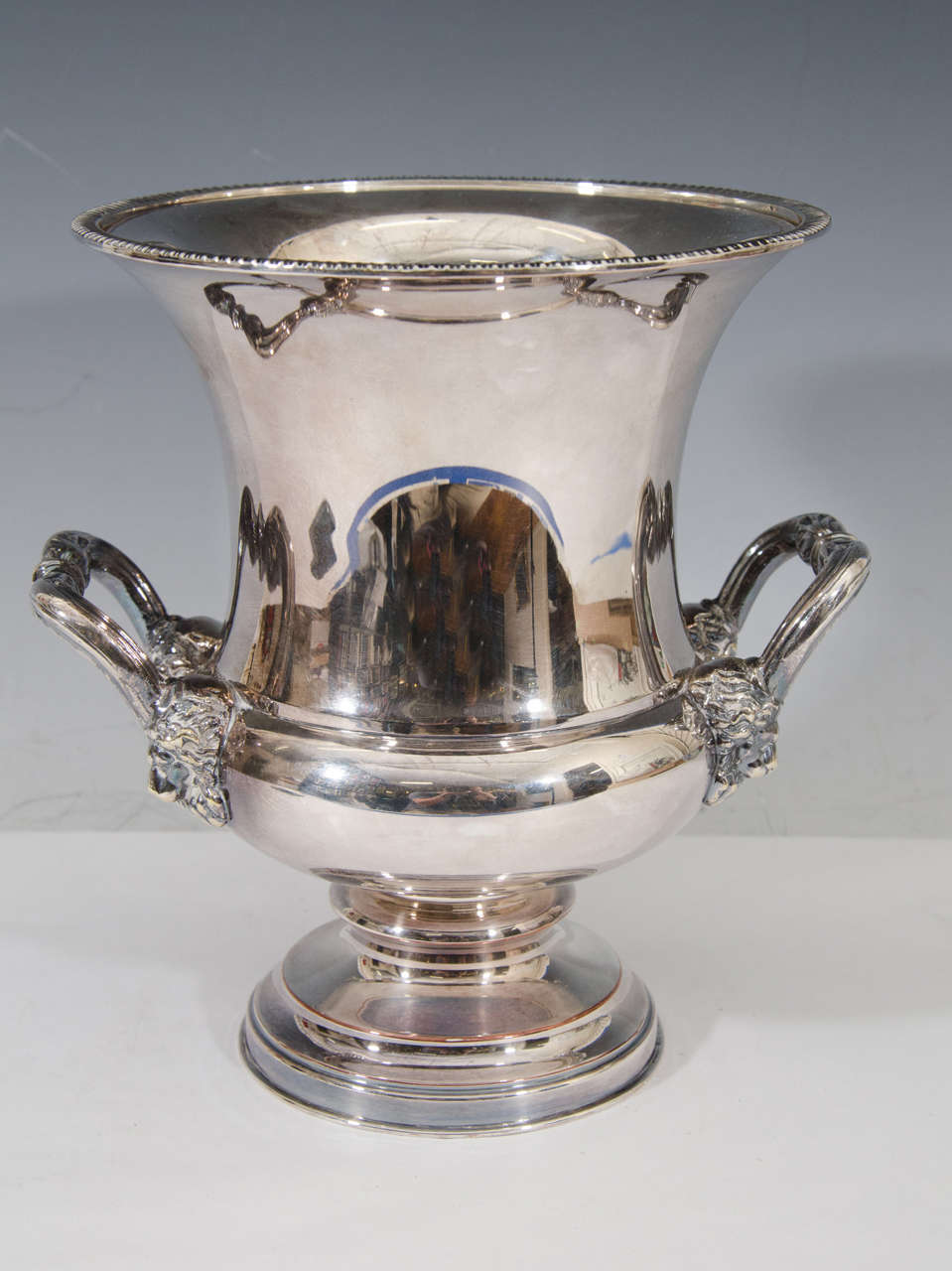 Vintage Silver Plate Ice Bucket or Champagne Cooler at 1stDibs | silver ...