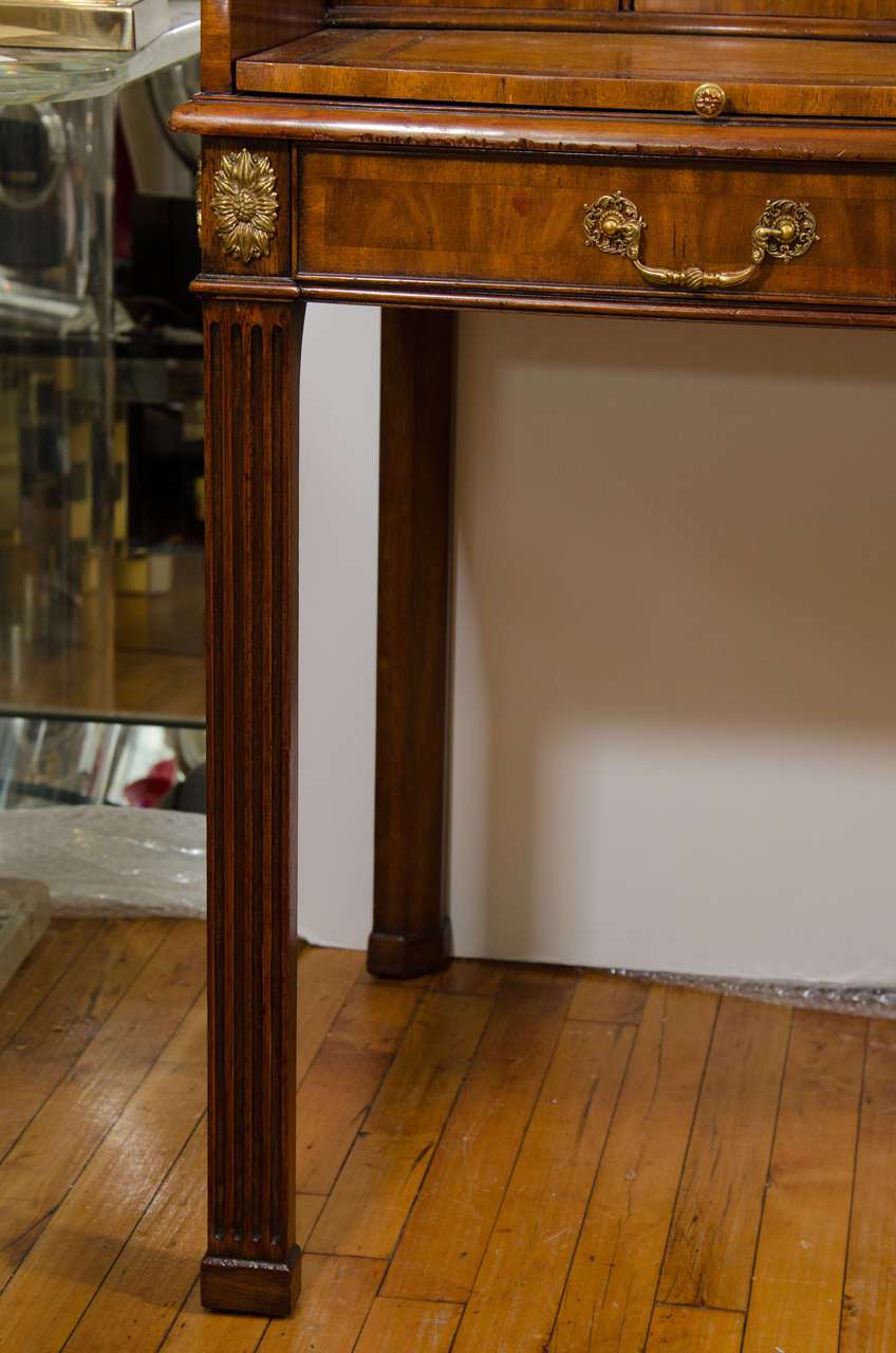 20th Century Maitland-Smith Desk with Leather Writing Surface at ...