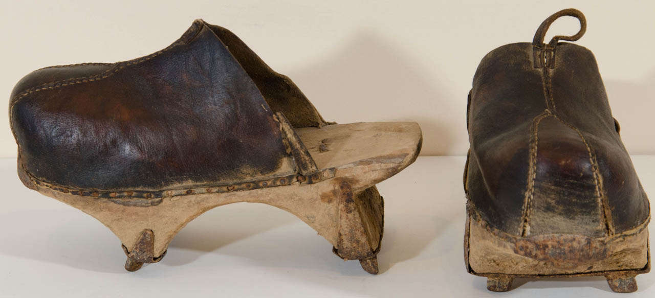 Leather Rice Paddy Shoes at 1stDibs | rice shoes