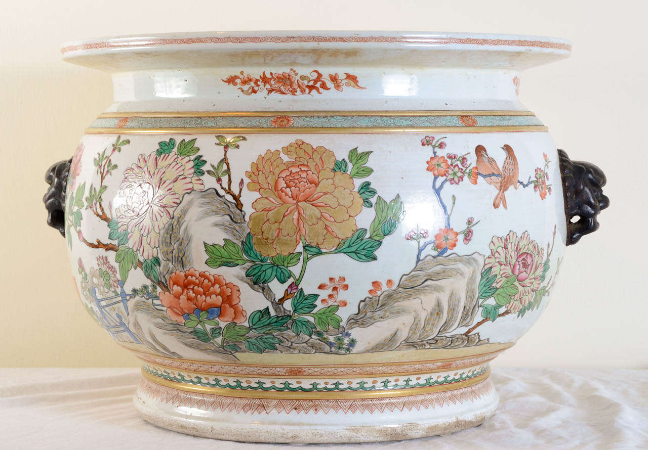 Fish Porcelain Basin For Sale at 1stDibs