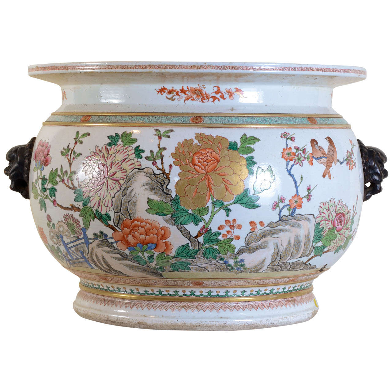 Fish Porcelain Basin For Sale at 1stDibs