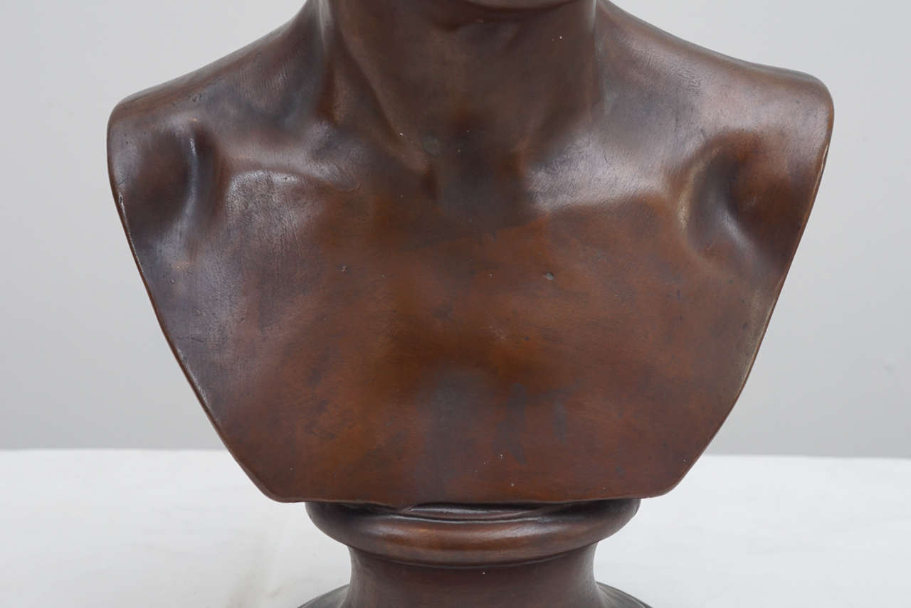 1920s Plaster Bust of George Washington at 1stDibs