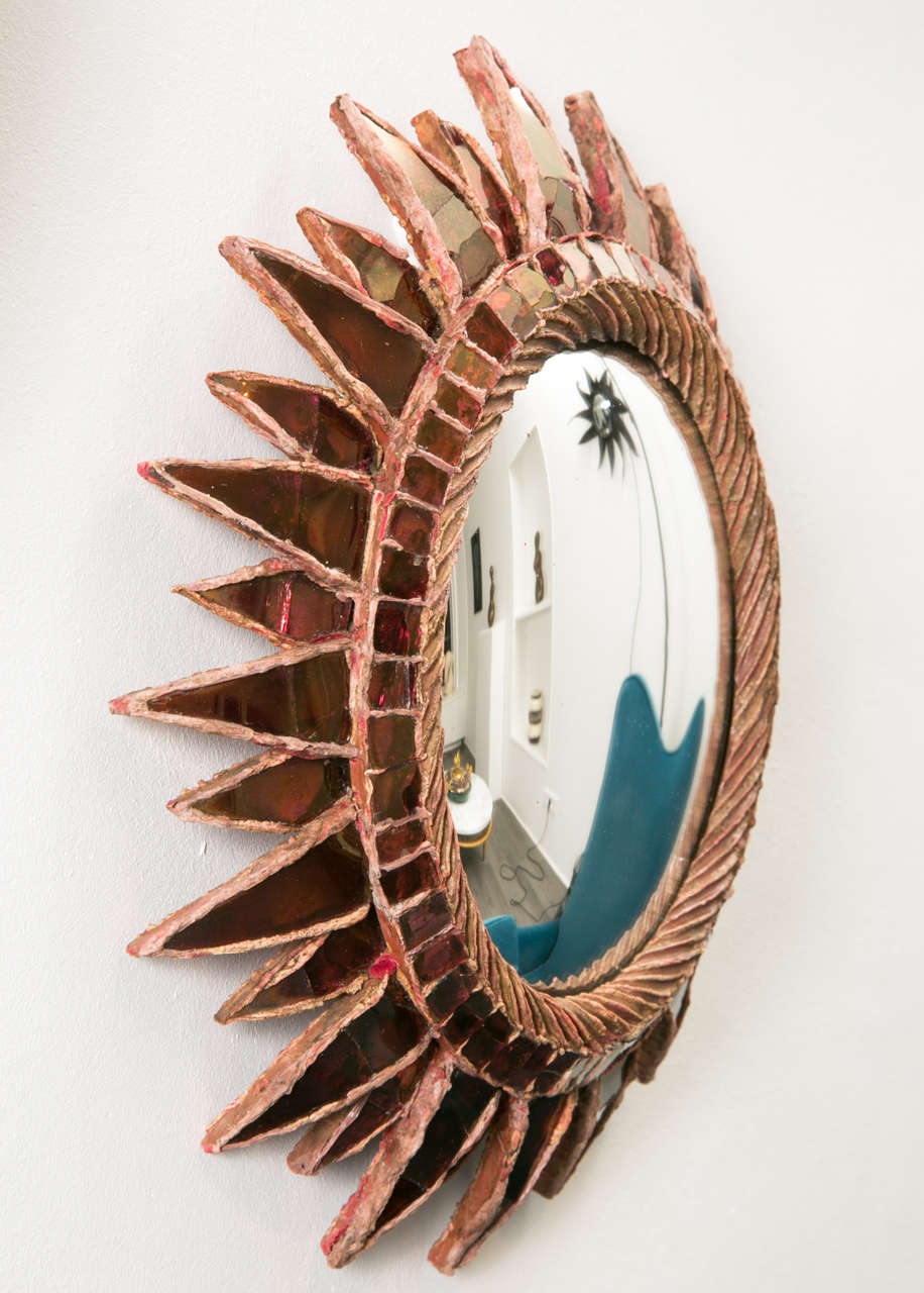 Line Vautrin, Sun Mirror No.1 "Soleil à Pointes N°1" For Sale at 1stDibs