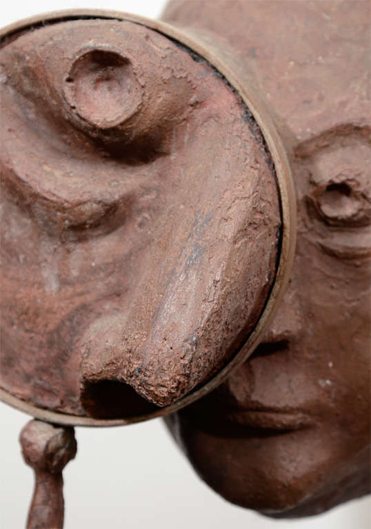 "The Scientists" Mid Century Surrealist Sculpture by William H ...