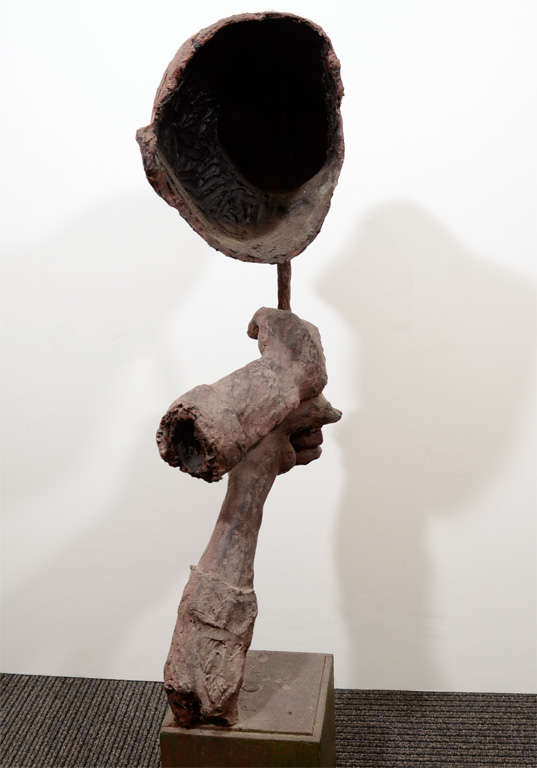 "The Scientists" Mid Century Surrealist Sculpture by William H ...