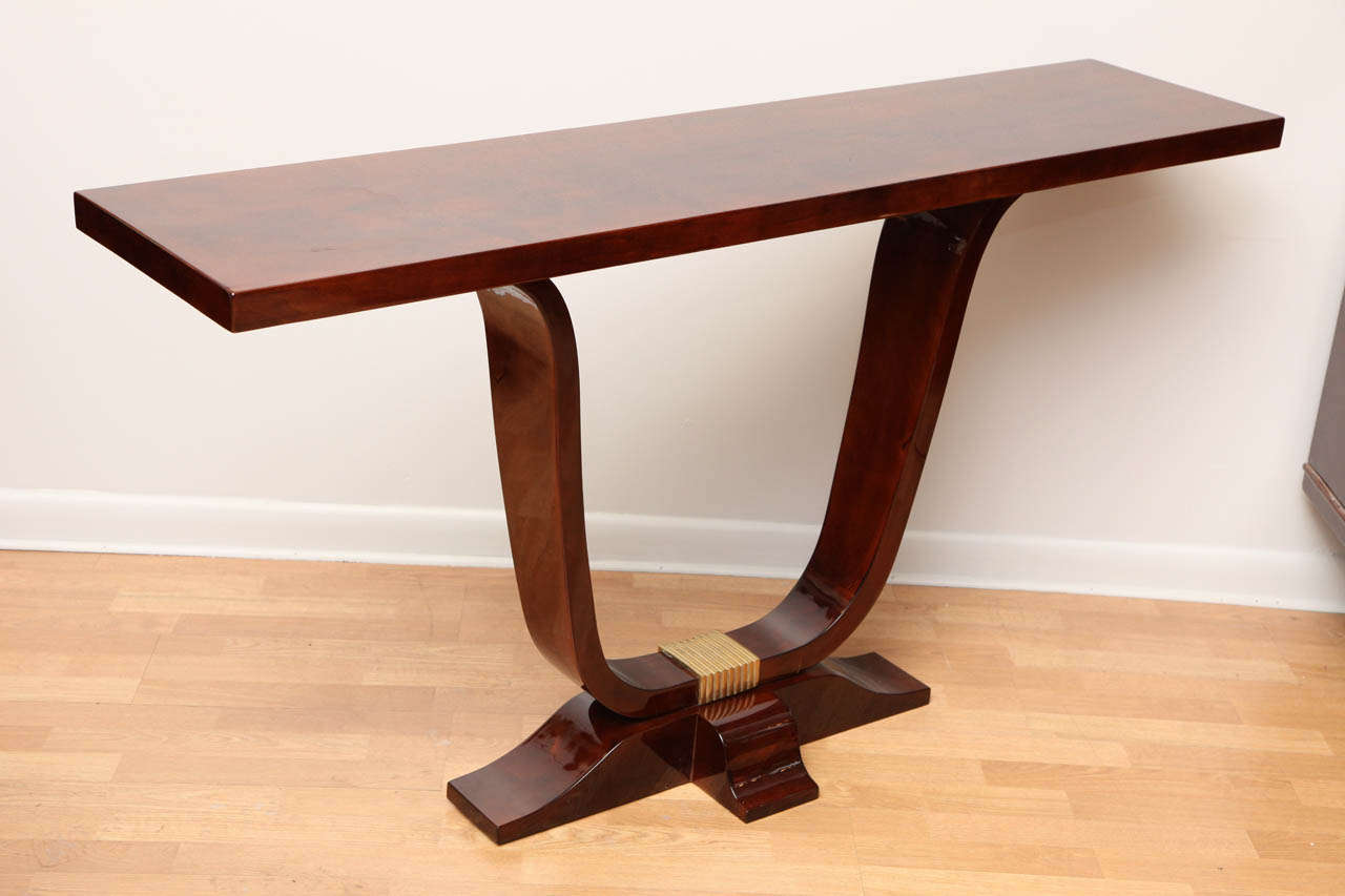 Art Deco Console Table For Sale at 1stDibs
