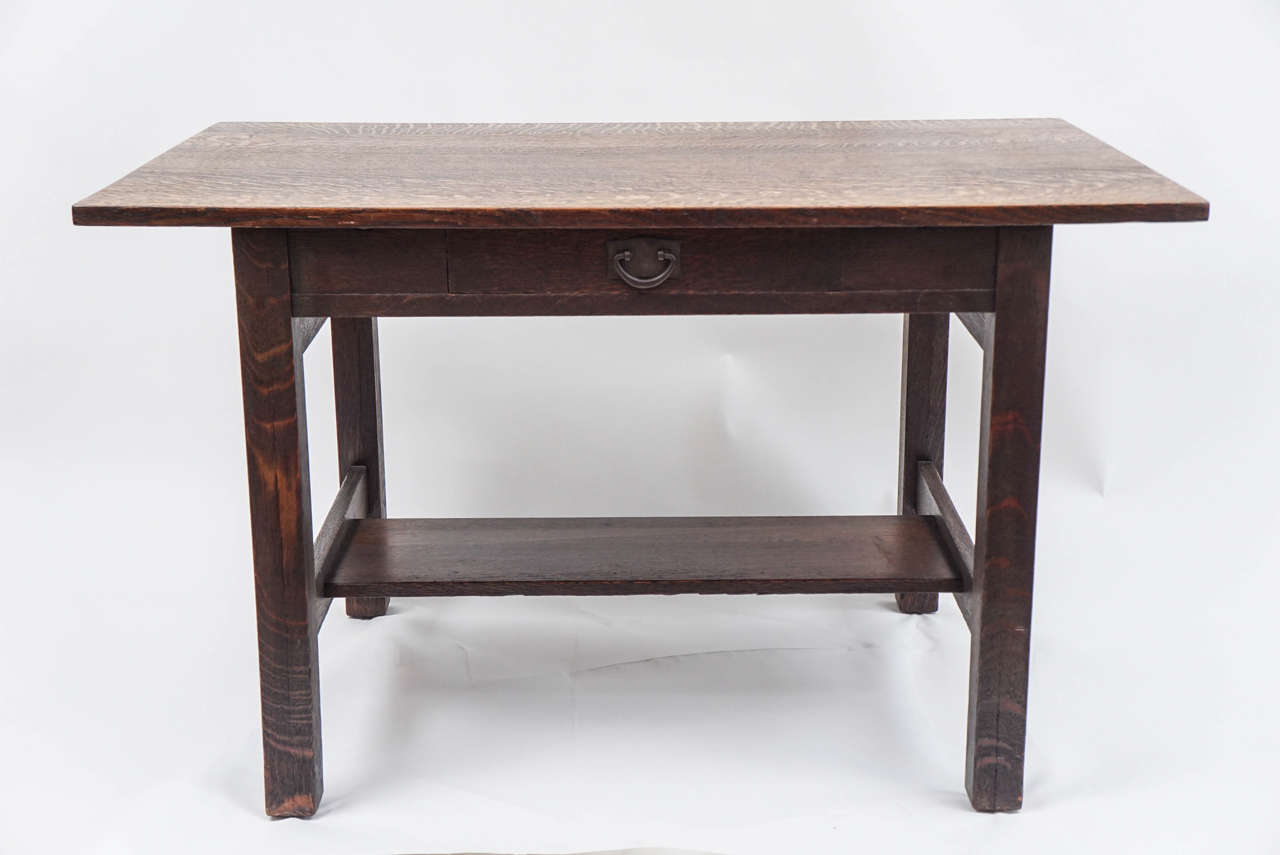 Gustav Stickley Library Table or Writing Desk, circa 1905 at 1stDibs
