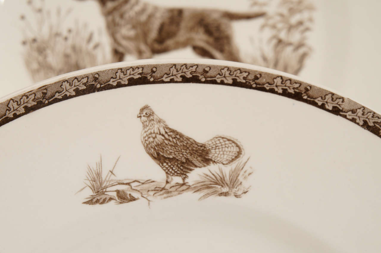 Set of 12 Wedgwood American Sporting Dog Plates- M.Kirmse at 1stDibs ...