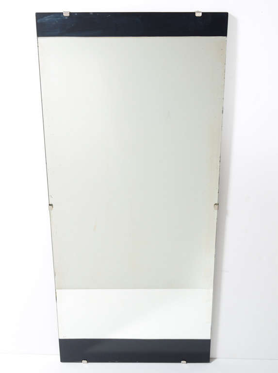 Art Deco Machine Age Mirror Designed by Walter Von Nessen at 1stDibs