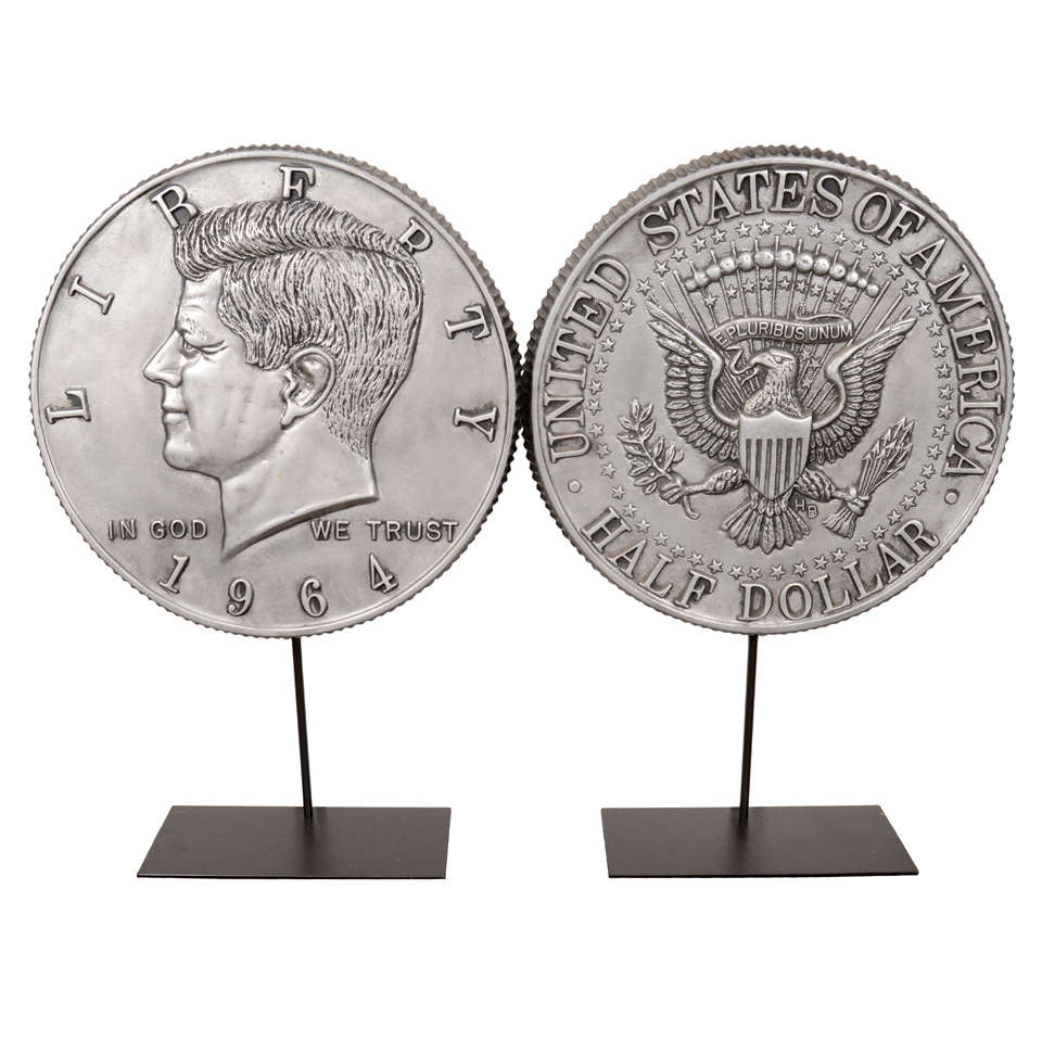 Giant Dollar Coins at 1stDibs