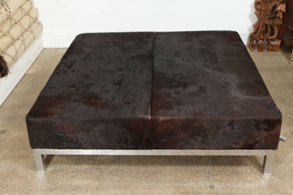 Roberto Minotti Ottoman / Coffee Table at 1stDibs | ottomans coffee table