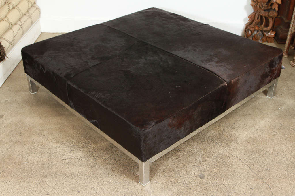 Roberto Minotti Ottoman / Coffee Table at 1stDibs | ottomans coffee table