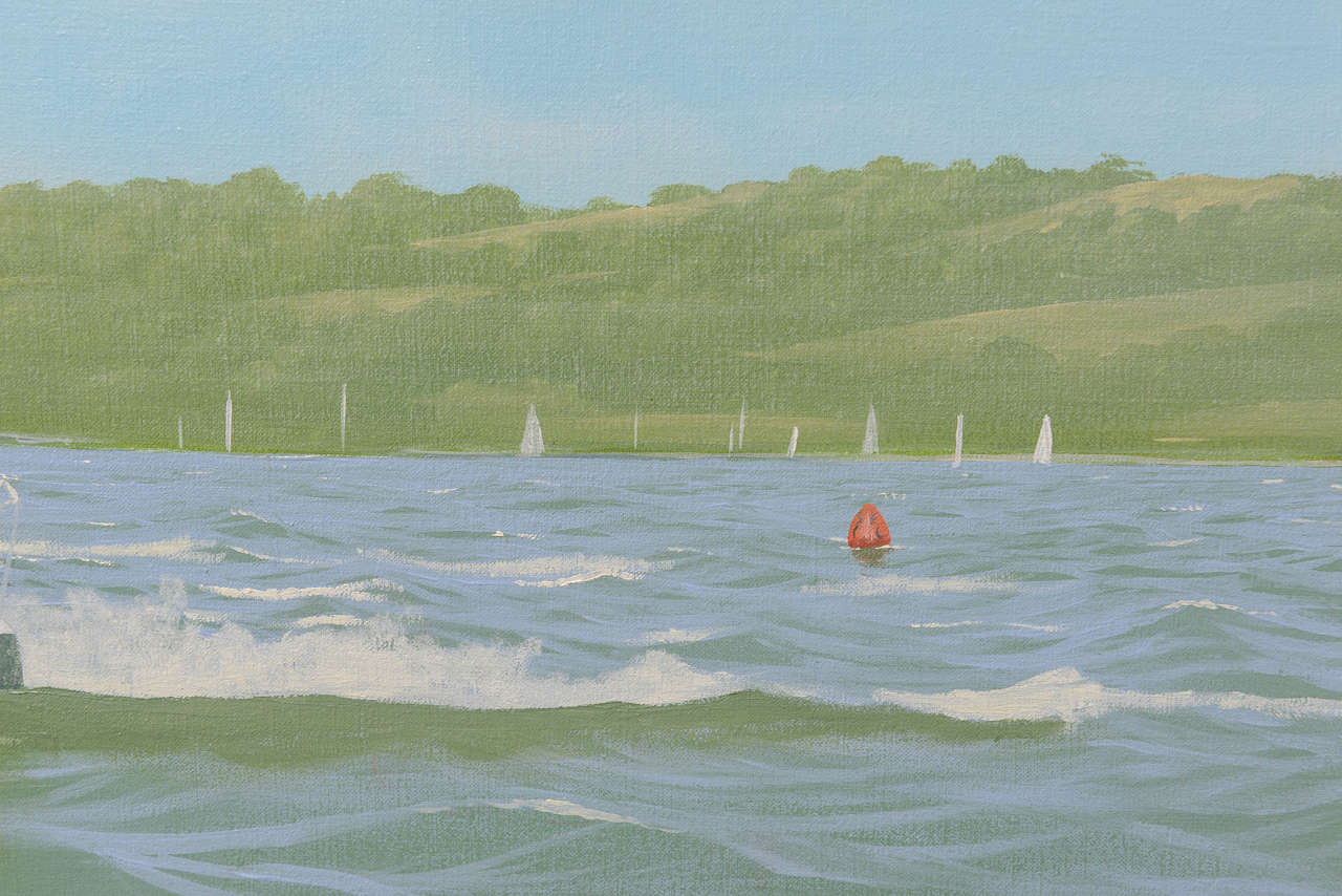 R.C . Mitchell of London Oil Painting at 1stDibs