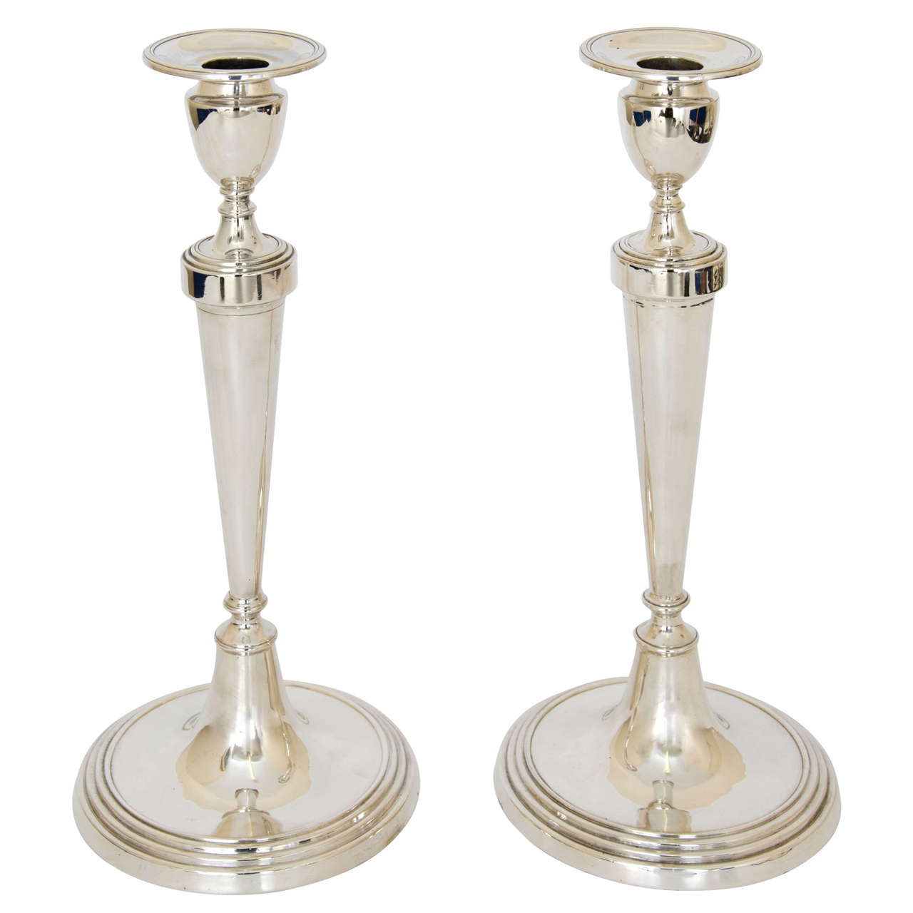 Silver Tudor Candlestick - For Sale on 1stDibs