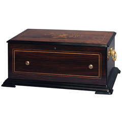 Antique Swiss Music Box at 1stDibs