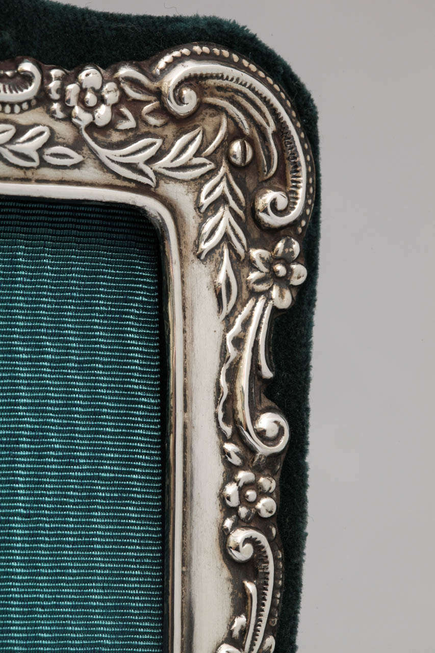 Sterling Silver Victorian Picture Frame at 1stDibs