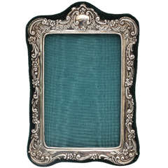 Sterling Silver Victorian Picture Frame at 1stDibs