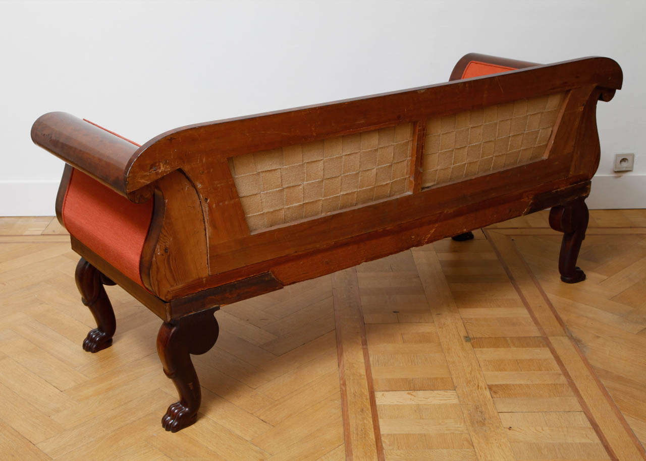 Pair of F.L. Gottberg Mahogany Sofas For Sale at 1stDibs