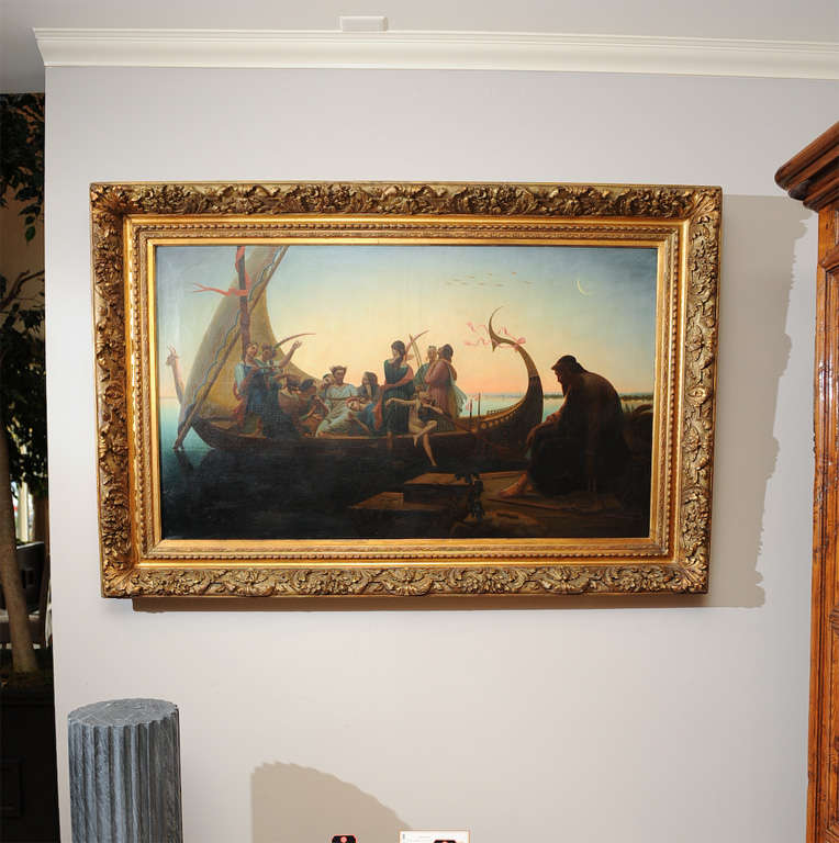 Louis Theodore Dube (French born 1861) Oil on Canvas at 1stDibs ...