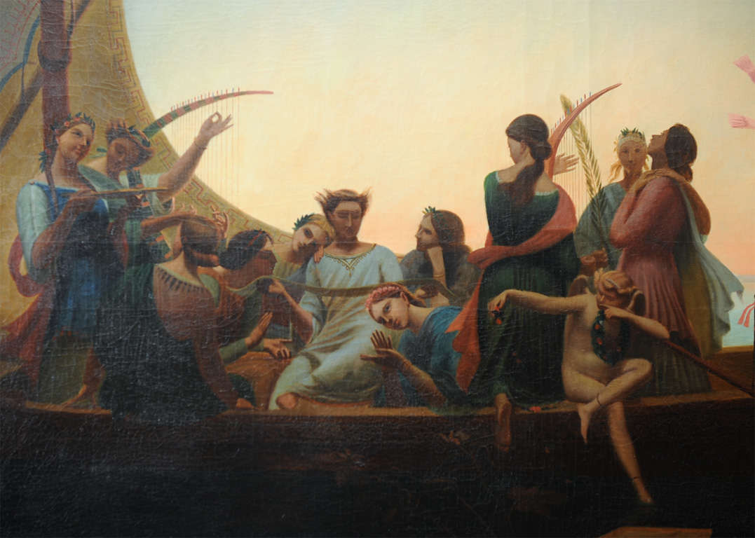 Louis Theodore Dube (French born 1861) Oil on Canvas at 1stDibs ...