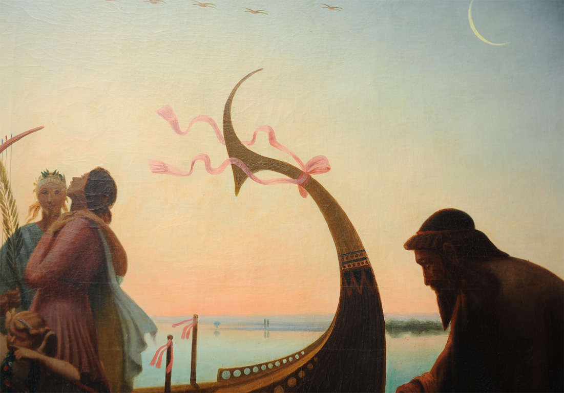 Louis Theodore Dube (French born 1861) Oil on Canvas at 1stDibs ...