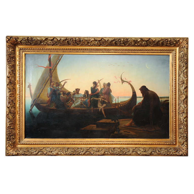 Louis Theodore Dube (French born 1861) Oil on Canvas at 1stDibs ...