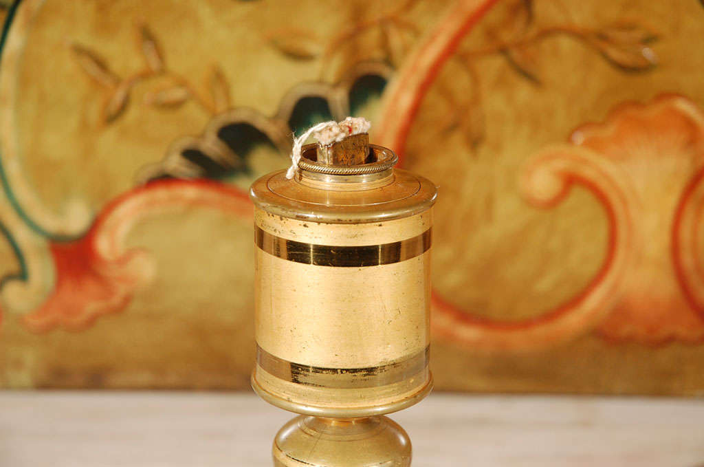American Camphere Burning Chamber Lamp, circa 1830 For Sale at 1stDibs