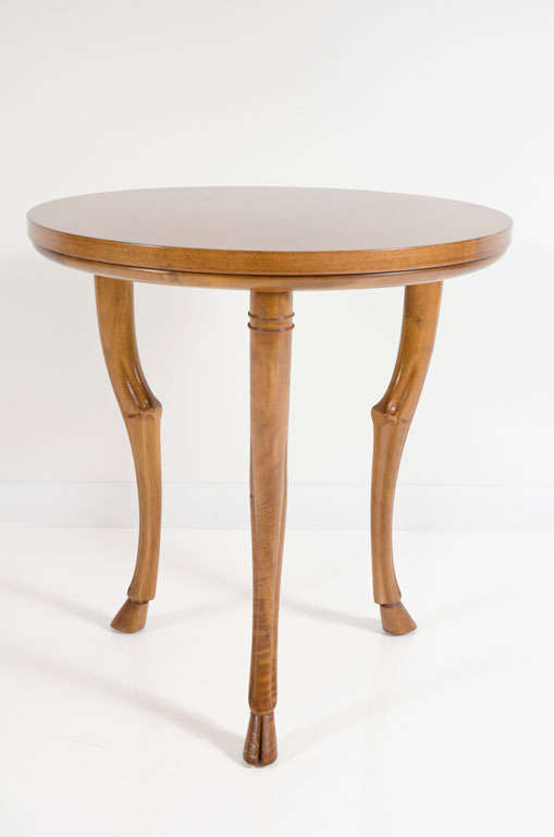 'Trapeza' Three-Leg Table by T.H. Robsjohn-Gibbings for Saridis at 1stDibs | trapeza table ...