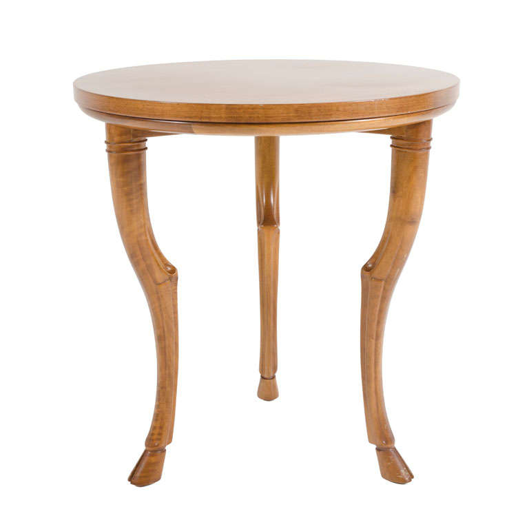 'Trapeza' Three-Leg Table by T.H. Robsjohn-Gibbings for Saridis at ...