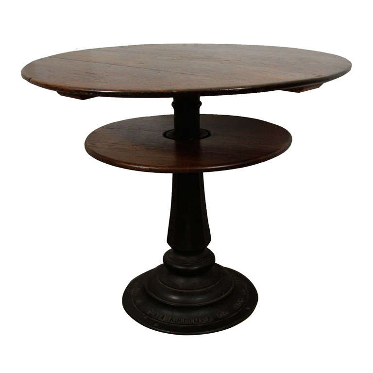 Round Speakeasy Table at 1stDibs | speakeasy coffee table, speakeasy tables