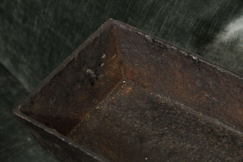 Rectangular Metal Trough at 1stDibs