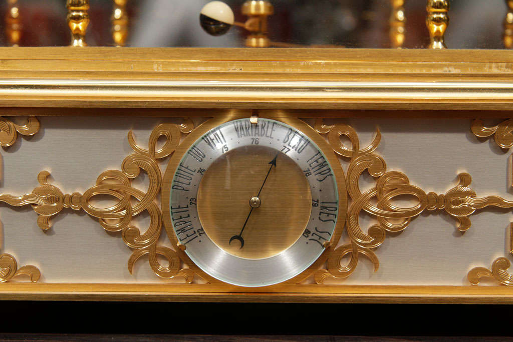 French Globe Form Clock by Hour Lavigne at 1stDibs | hour lavigne clock ...