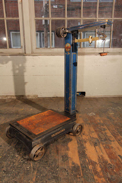 Fairbanks Industrial Scale at 1stDibs | antique fairbanks scale ...