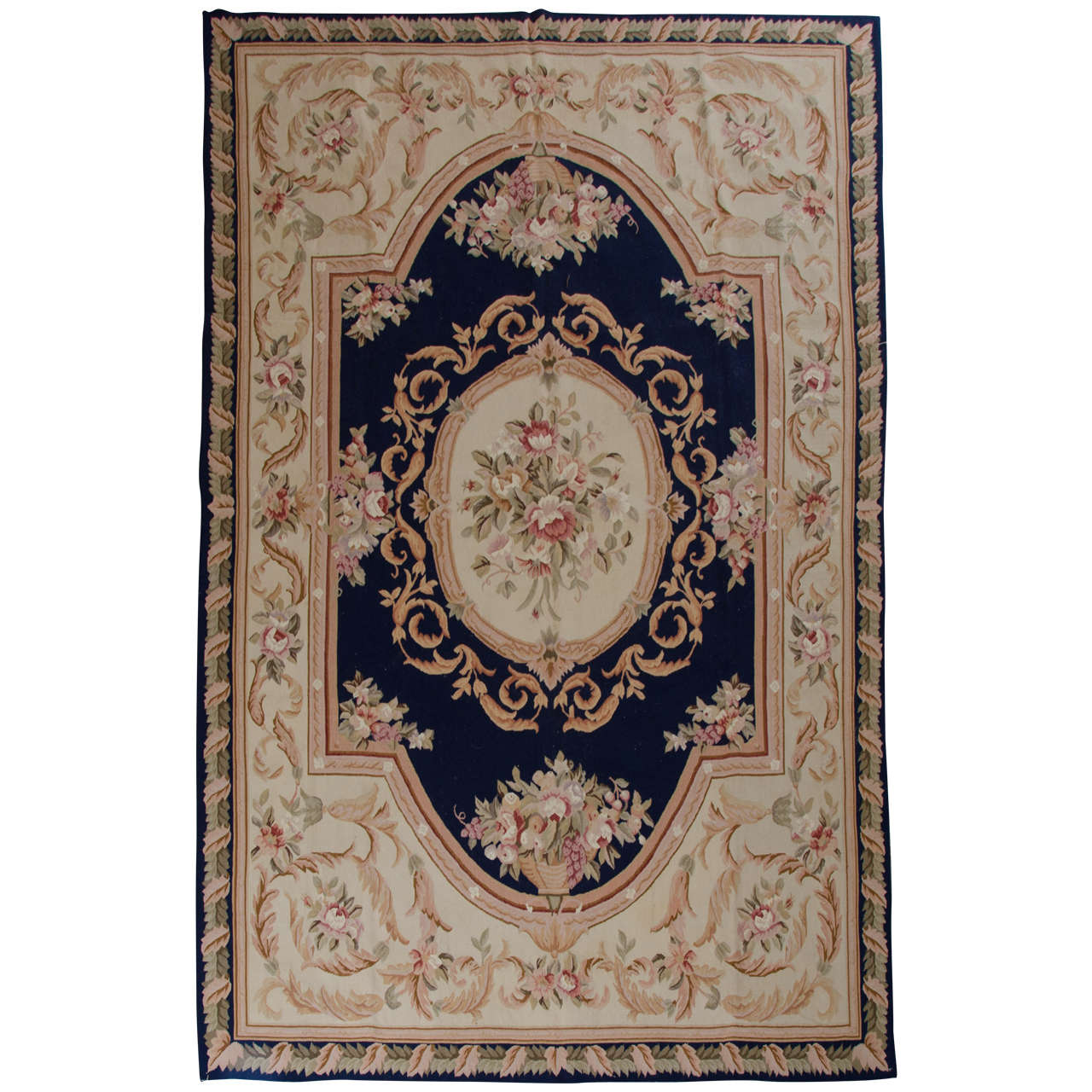 Handmade Carpet Contemporary Chinese Aubusson Style Rugs For Sale at ...