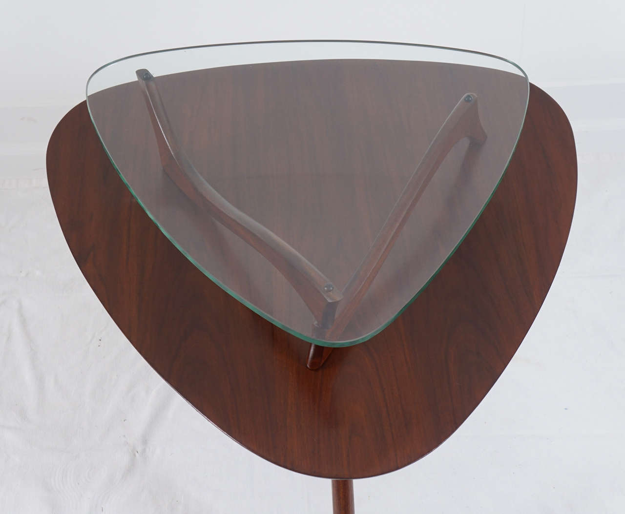 Mid-Century Modern Living Room Three Table Set For Sale at 1stDibs