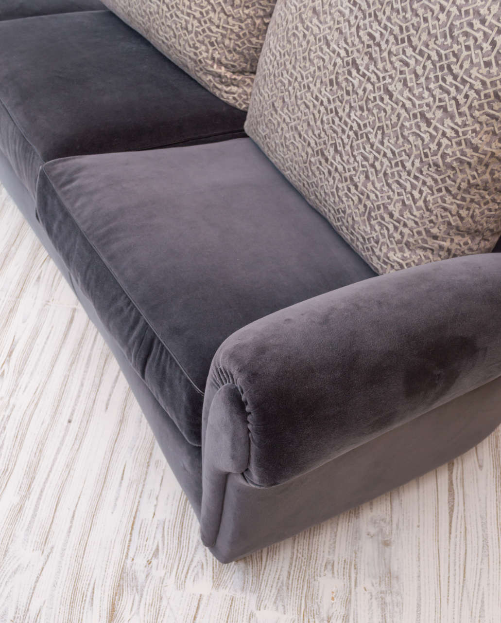 Italian Wingback Sofa at 1stDibs | wingback couch, wing back sofa