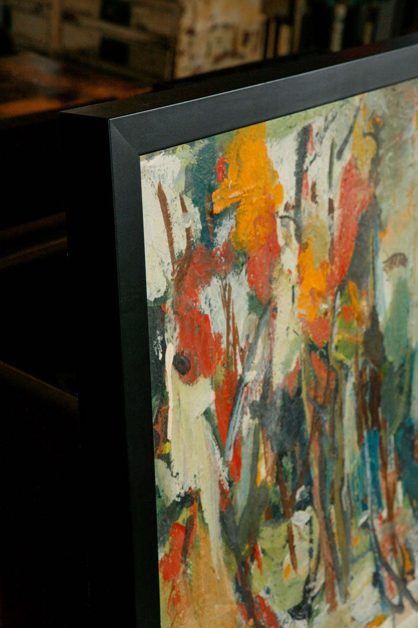 Modern Abstract Painting, Circa 1960 at 1stDibs