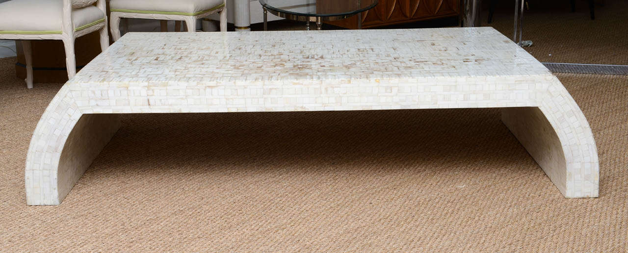 Bone Inlay Cocktail Table at 1stDibs