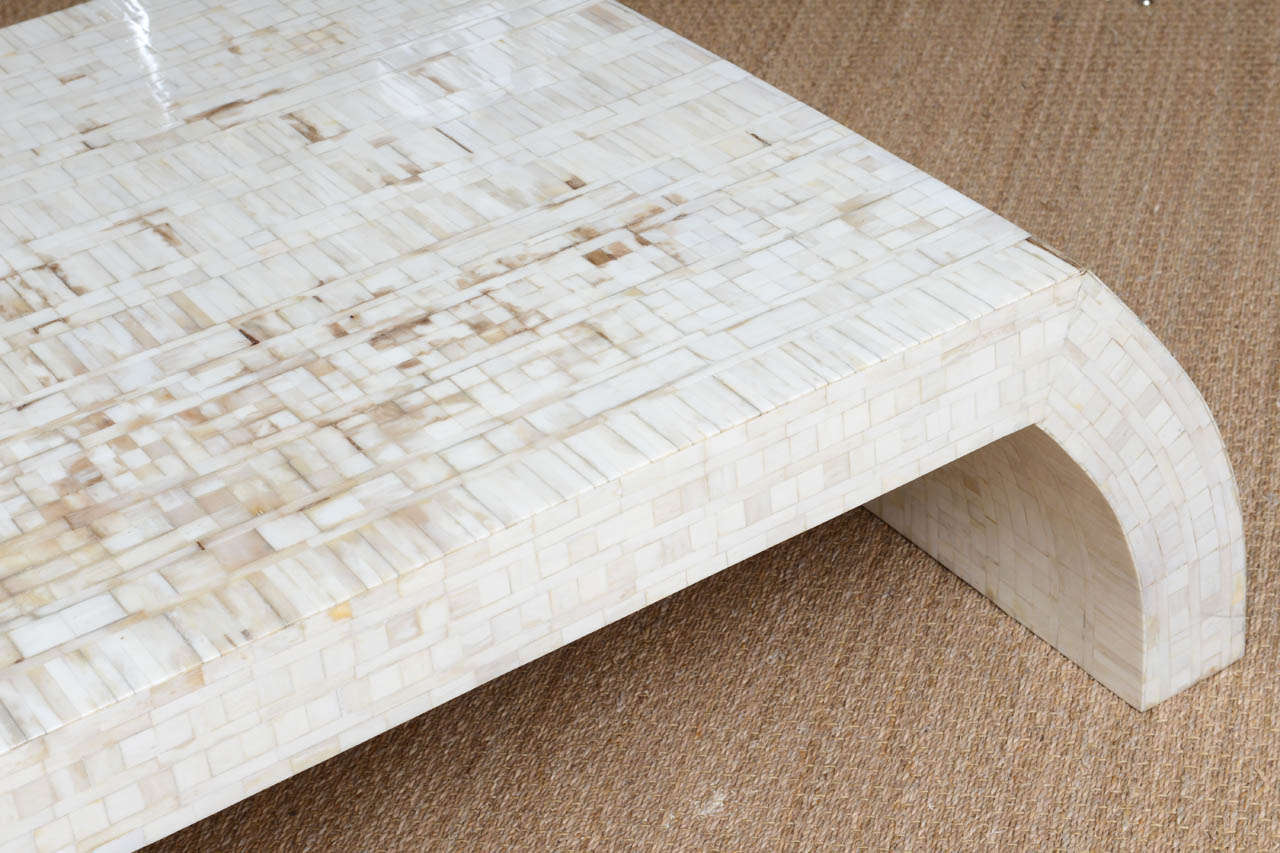 Bone Inlay Cocktail Table at 1stDibs